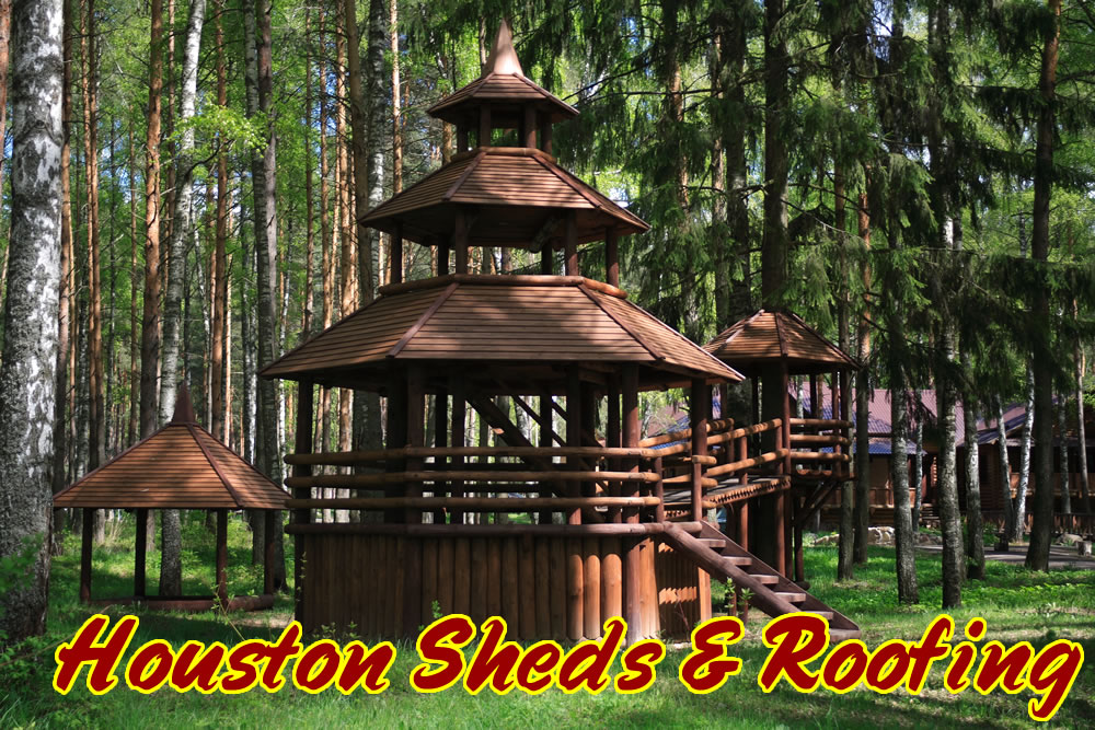 Sheds, Fences & Decks: Gazebo & Specialty » Gazebos » Log Gazebo Camp